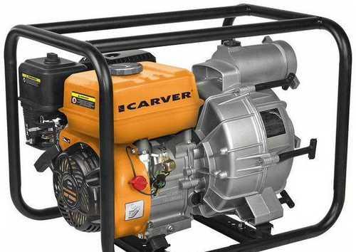 Мотопомпа для грязной воды carver CGP 5580 D