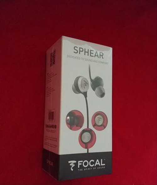 Наушники аудиофильские Focal Sphear. новые