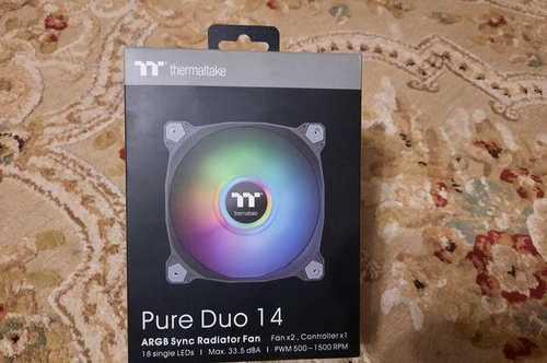 Thermaltake Pure Duo 14 argb Sync Radiator Fan (CL