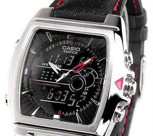 Часы с термометром мужские Casio EFA-120L-1A