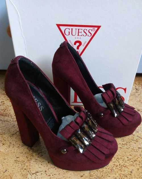 Туфли, guess 34-35р. новые