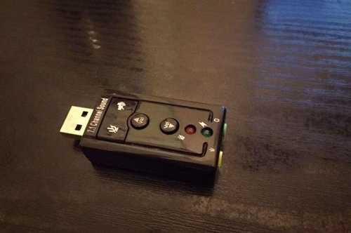Внешняя USB звуковая карта