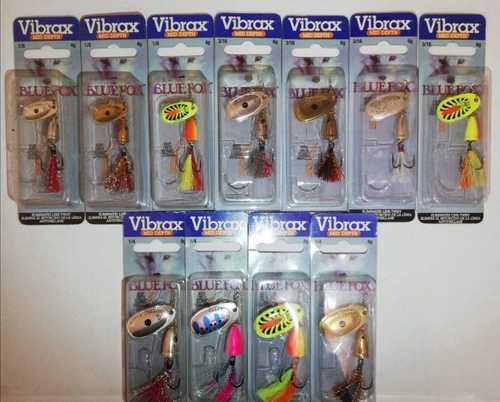 Блесны Blue Fox Vibrax Foxtail
