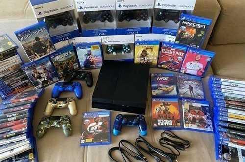 PS4 Playstation 4 sony PS4 PRO PS3 +Игры RDR2 MK11