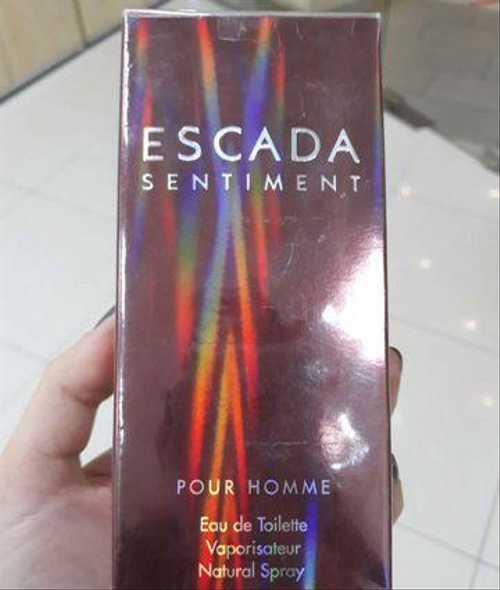 Туалетная вода Escada Sentiment Pour Homme 50ml