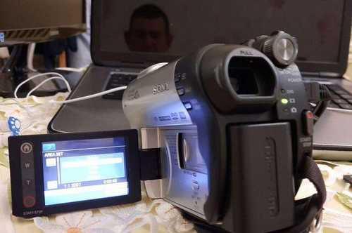 Цифровая видеокамера sony DCR-DVD608E