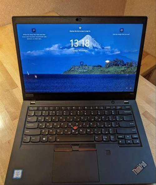 Lenovo thinkpad P43s QHD/i7 8th/16/512/nvdia