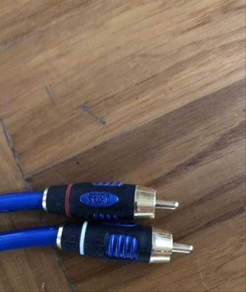Межблочный кабель 2rca-2rca ixos