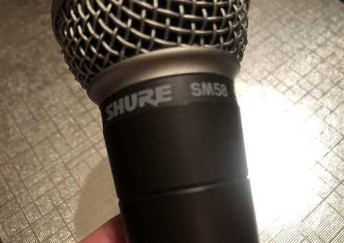 Легендарный микрофон Shure SM58