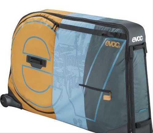 Evoc bike travel bag multicolor велочемодан