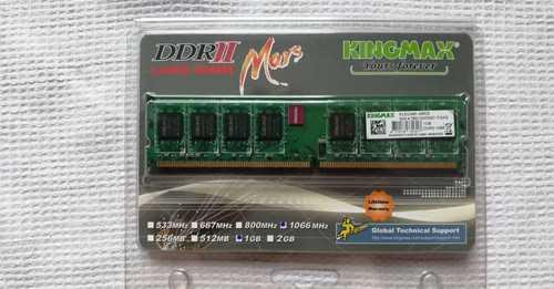 Память kingmax Mars DDR2-1066MHz 1Gb