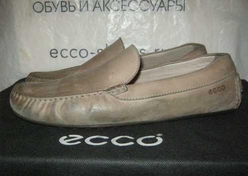 Ecco 46 разм 2пары мокасины и туфли кожаные