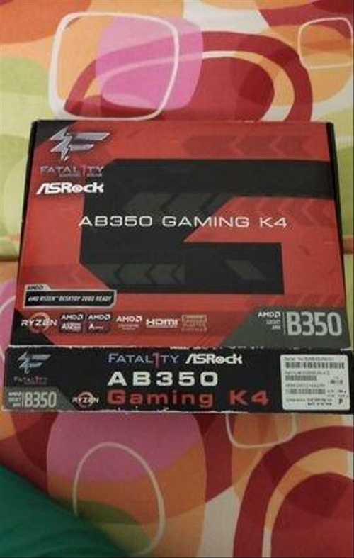 Asrock ab350 gaming k4