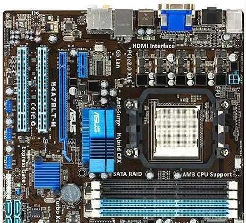 Материнская плата и процессор AMD Athlon II X4 640