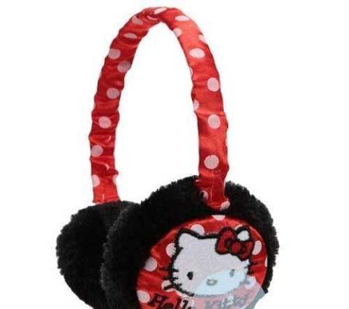 Наушники Hello Kitty черные