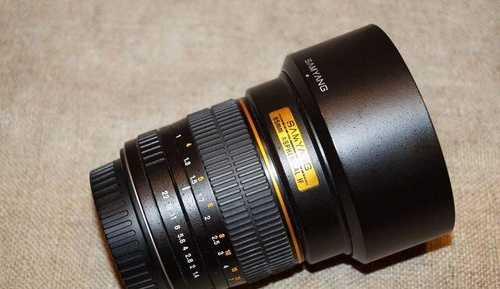 Samyang 85mm 1.4 для Canon Доставка