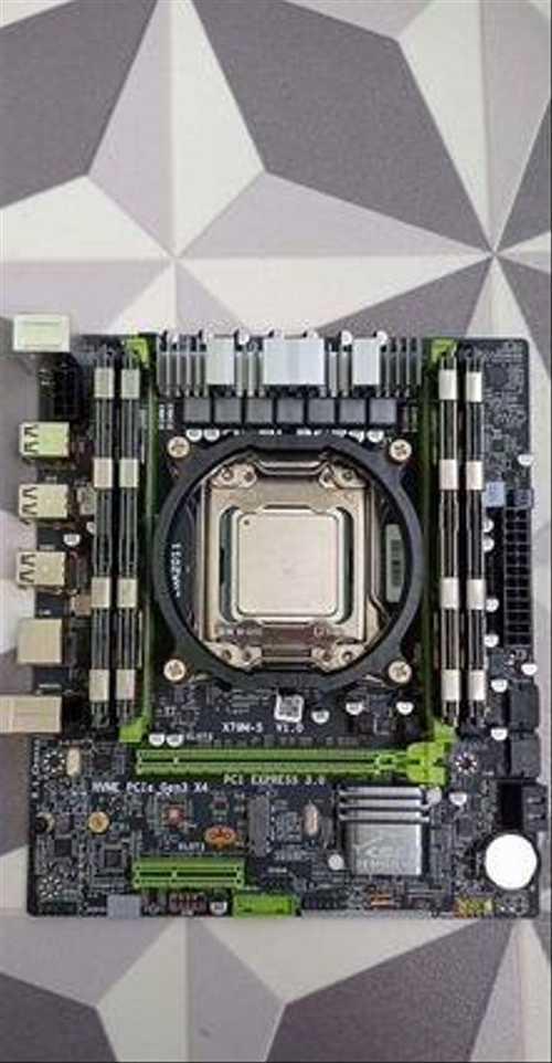 Комплект LGA2011:X79+Xeon E5-1650+8GB DDR3+кулер