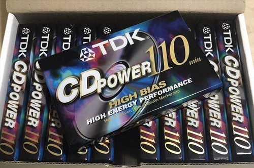 Аудиокассеты TDK CD Power 110 вид 2 новые
