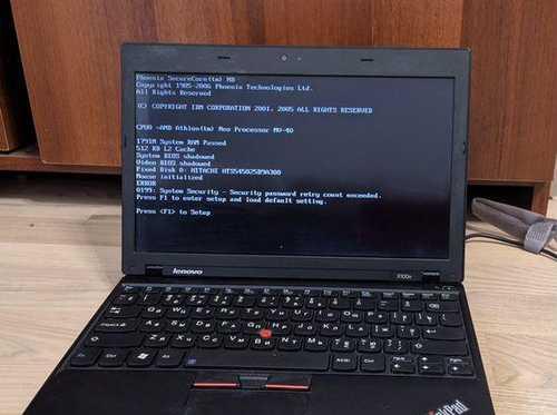 Нетбук/Ноутбук Lenovo ThinkPad X100e + сумка