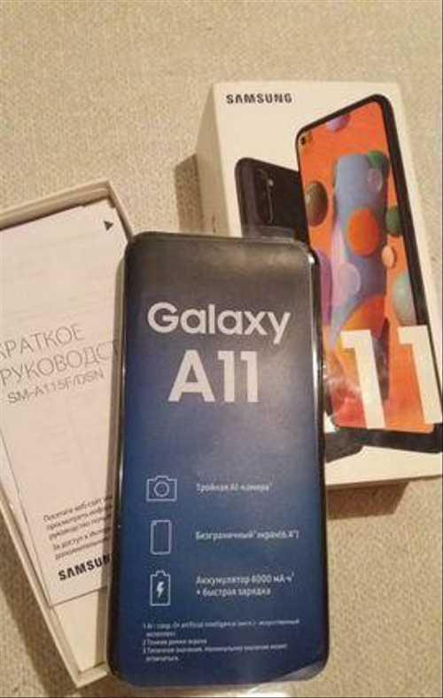 Телефон Samsung galaxy A11