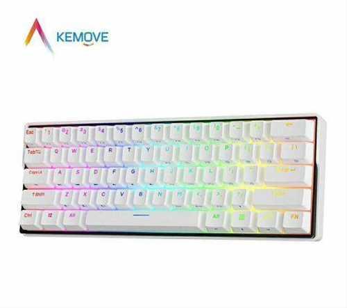 Механическая клавиатура Kemove dk61 snowfox