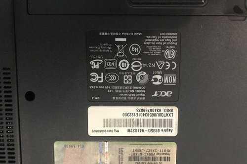 Ноутбук acer aspire 6935g