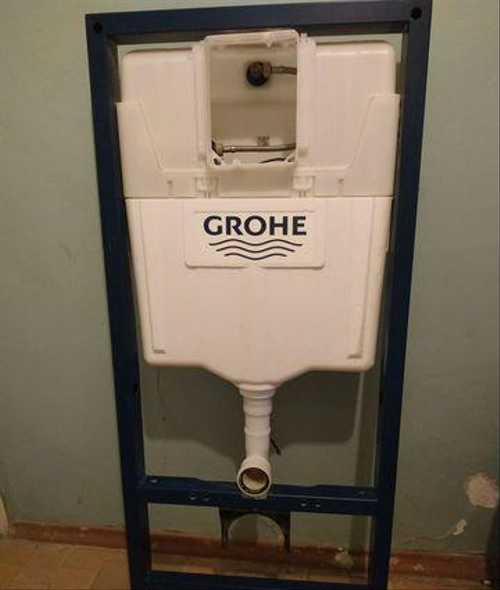 Инсталляция grohe + унитаз