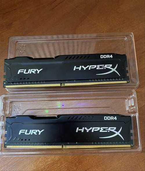 Kingston HyperX Fury DDR4 8Gb (2x4Gb) 2133 MHz