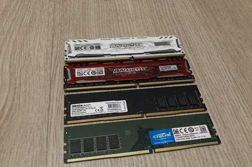 DDR4 4Gb Crucial/ Radeon Memory