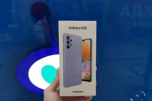 Samsung Galaxy A32 Лавандовый новый гарантия год
