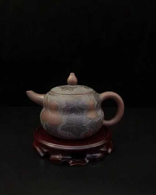 Китайский глиняный чайник - Тыква, Нисин-Тао