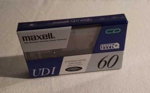 Аудиокассета Maxell UD I 60, Type I