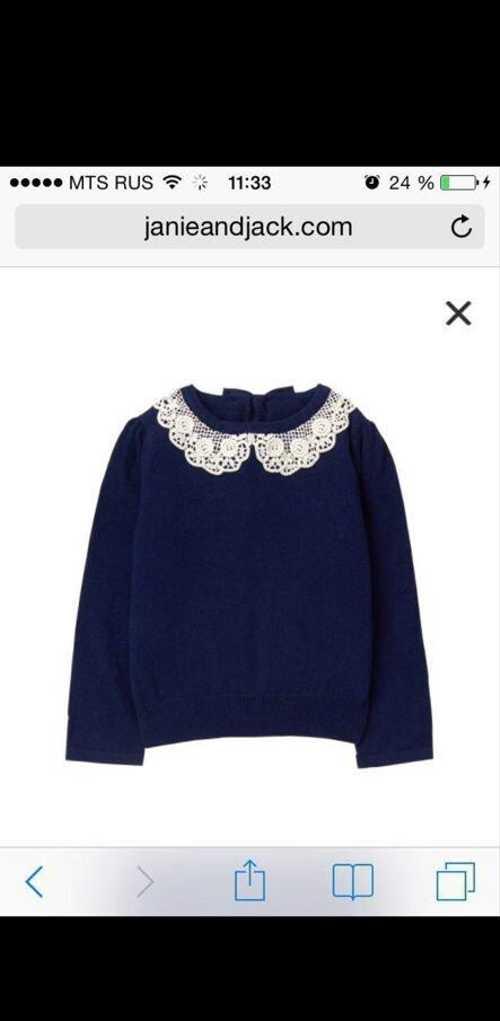 Кофта (джемпер) Janie and Jack р. 104 на 4г