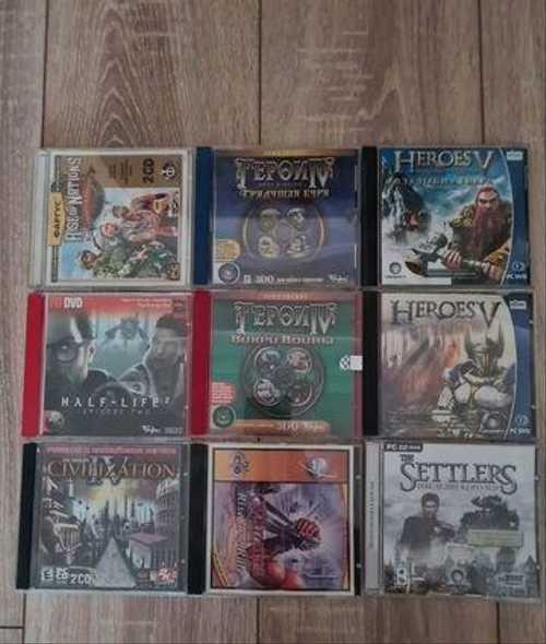 Старые игры для PC (CD)
