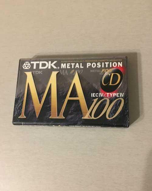 Аудиокассеты TDK ма 100