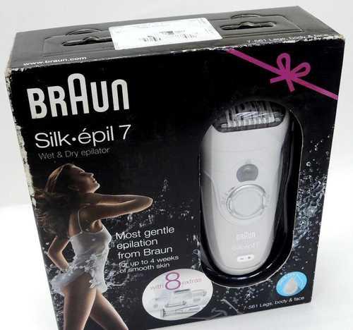 Эпилятор braun silk epil 7