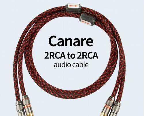 Hi-Fi кабель 2RCA-Jack 3.5мм (1м) Canare