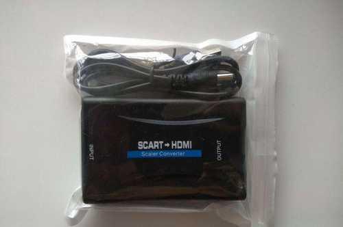 Конвертер scart-hdmi