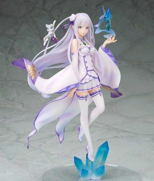 Аниме фигурка Re:Zero - Emilia - Puck