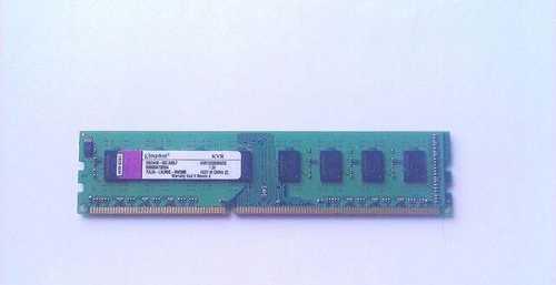 Kingston valueram DDR3 2Gb для пк