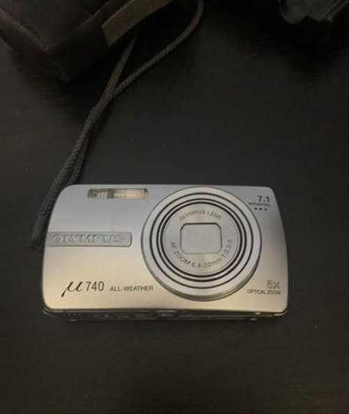 Компактный фотоаппарат olympus m740