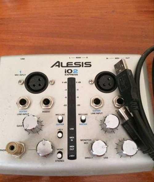 Звуковая карта Alesis io2 Express