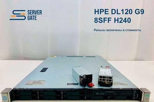Сервер HP DL120 Gen9 8SFF 2x E5-2699v3 384GB