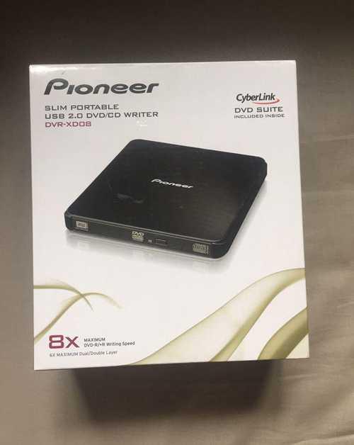 Внешний dvd/cd-rom Pioneer