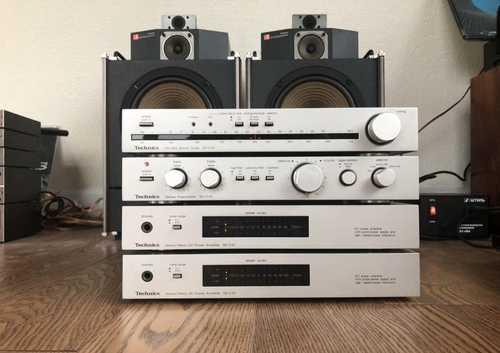 Усилитель Technics SU-C01 + Technics SE-C01x2