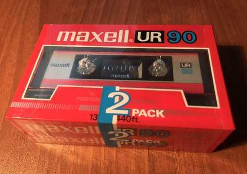 Аудиокассеты Maxell UR 90