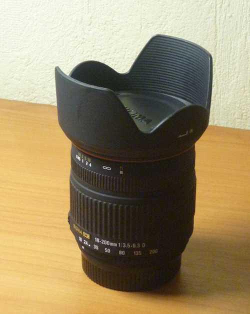 Sigma AF 18-200. Nikon + фильтры