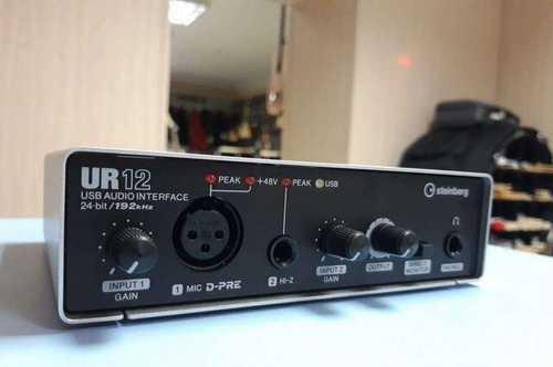Steinberg UR12 аудио интерфейс USB