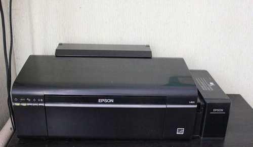 Почему принтер epson l805 начинает медленно печатать