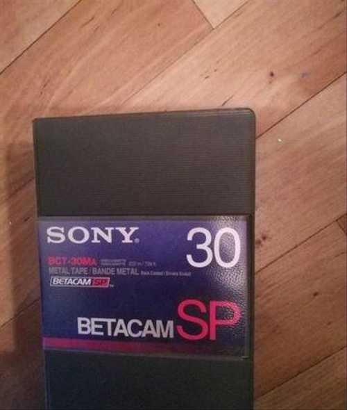 Видеокассета Sony BCT-30MA betacamSP